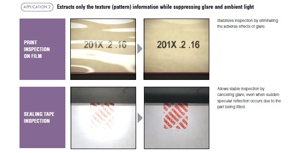 LumiTrax lighting for the KEYENCE camera system - Eprin.cz